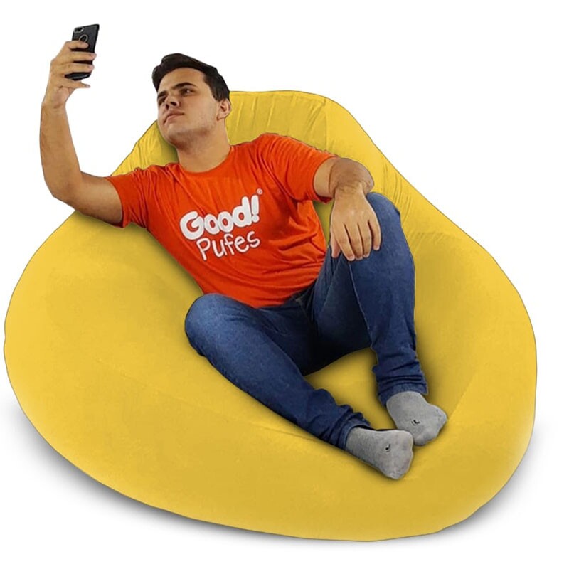 Puff Gamer Flex - Puff sensorial feito em tecido poliamida - várias cores
