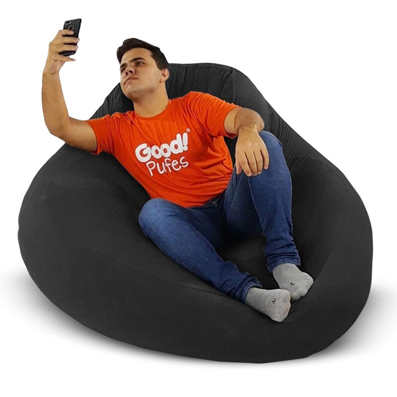 Puff Gamer Flex - Puff sensorial feito em tecido poliamida/perolas de EPS